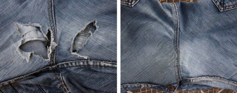 Jeans Schwarz Farben Vorher Nachher